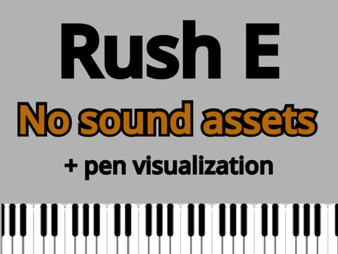 Rush E Synthesia, Recreated in Scratch