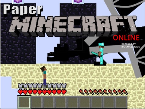 Paper Minecraft Online With End V1.0 -2