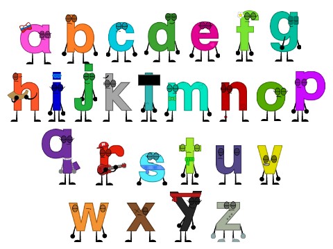 Alex's Lowercase JumpStart Letters Band (OFFICIAL) (Band Version)