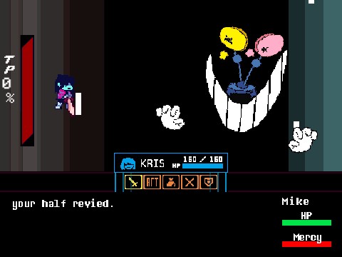 DELTARUNE: Chapter 3 Mike Fight (My Version)