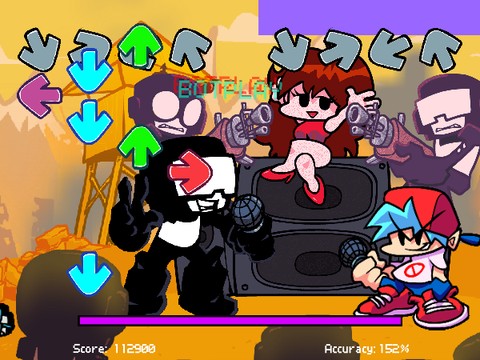 Strident crisis Scratch FNF chart port