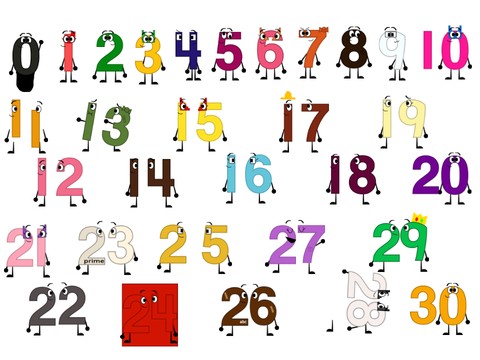 Jumpstart Numbers 1-30