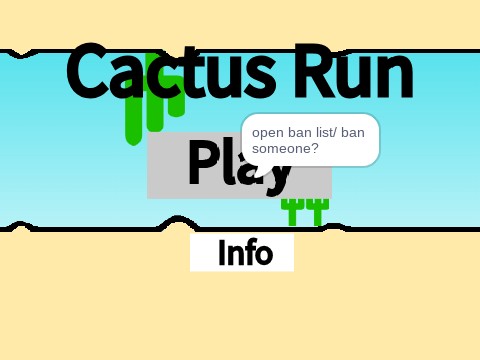 Cactus Run!