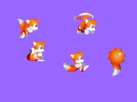 Tails Sprites (WIP) SGA2
