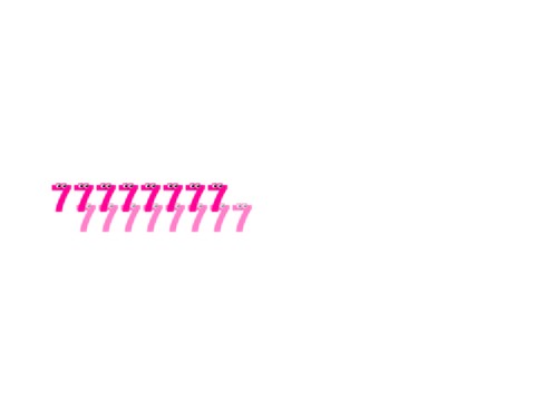 Numbers 0 to infinity in Hello Carrie remix
