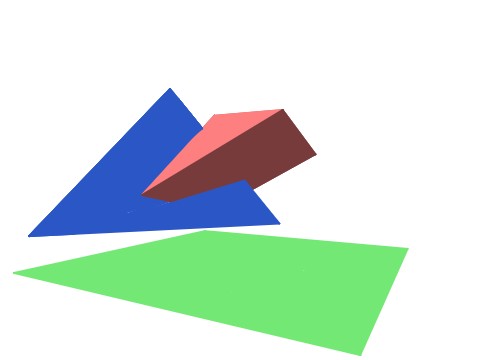 BSP 3D engine v0.9 perfect depth sorting