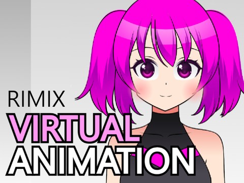Vector Virtual Anime
