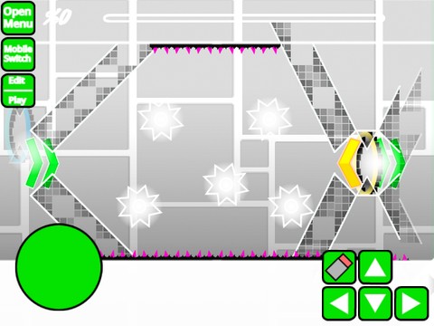 Geometry Dash- Cosmic Cyclone pt 1 deco