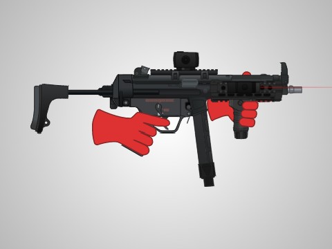 Custom MP5 Animated