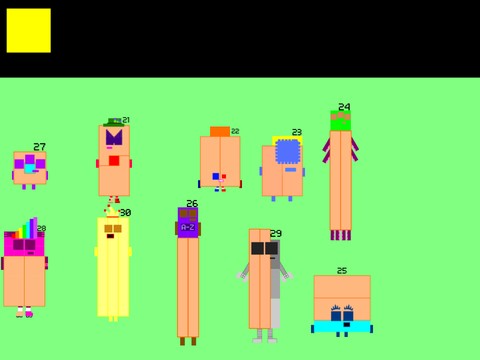 Numberblocks Band Retro 21-30