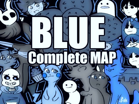 Blue - completed fandom MAP ★