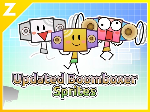Updated Boomboxer Sprites