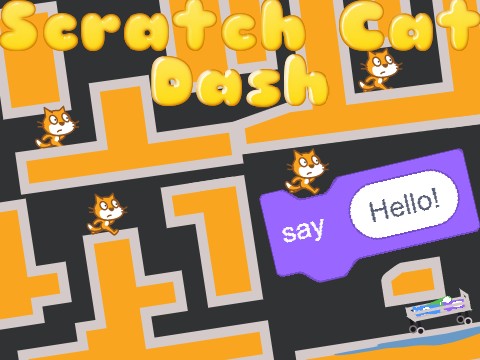 SCRATCH CAT DASH | Unfinished semi-generic platformer!