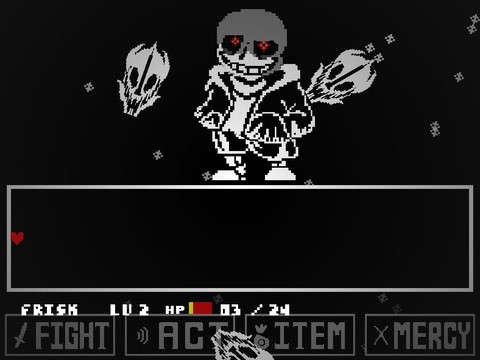 Dusttale: Snowdin Encounter