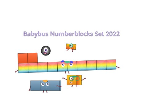 Babybus Numberblocks Set 2022