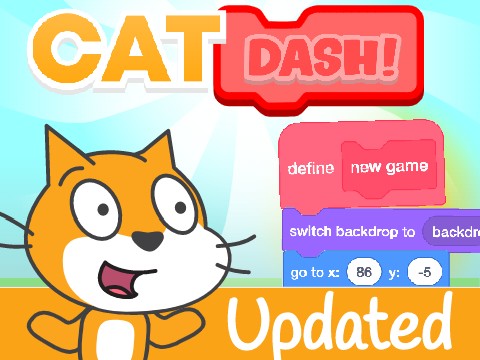 Cat dash but updated v1.0 #games #all #trending