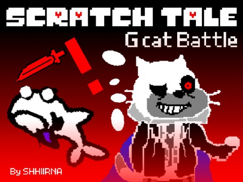 SHR!! New Scratch tale G cat battle (Undertale AU)