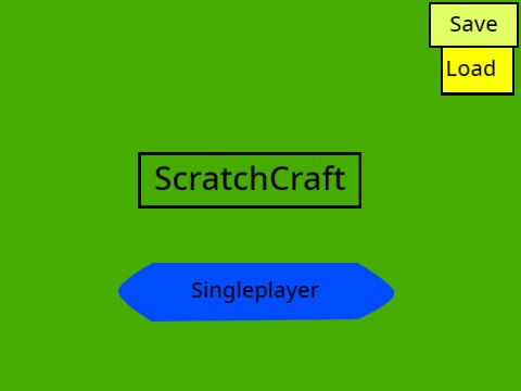 ScratchCraft,Minecraft in Scratch V1