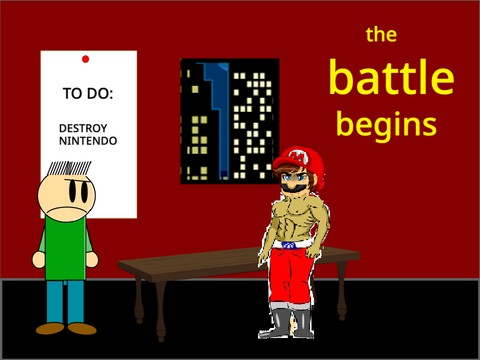 the battle begins
