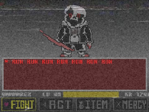 [ Undertale: Hacker's End ] VHS Sans