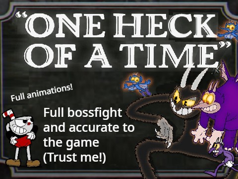 Cuphead The Devil Boss Fight (READ INSTRUCTIONS)