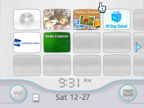 Wii ProjectHD - Wii Menu