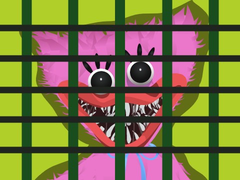 Poppy Playtime| Kissy Missy Vector Trace