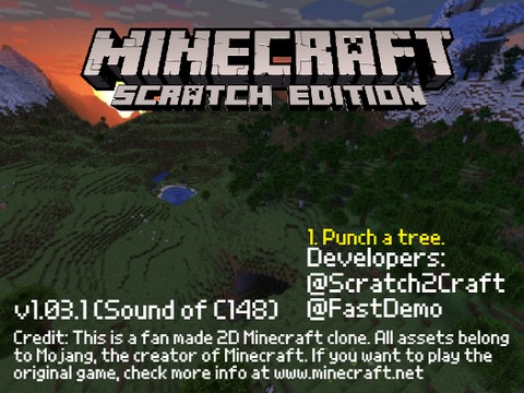Minecraft - Scratch Edition v1.03.1 (Sound of C418)