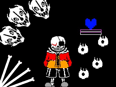 Undermix Fire sans fight[undertale fun game]