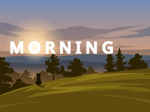 Morning [vector art]