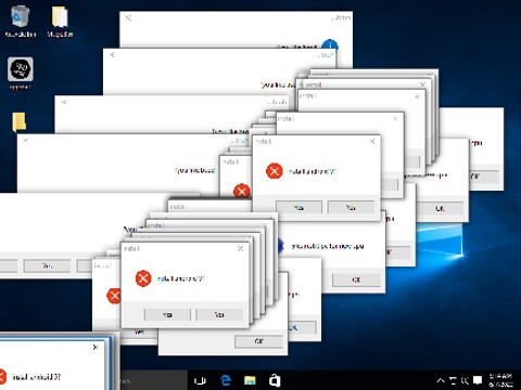 Windows 10 Build 10240 Crazy Error Maker