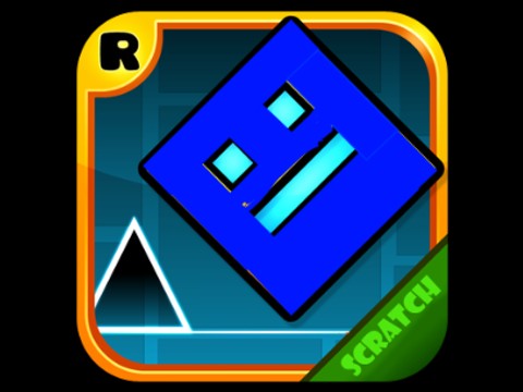 Geometry Dash v1.5 Blue Edition w/ Run music #geometrydash