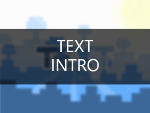 TEXT INTRO / フリーイントロ FREE INTRO #2