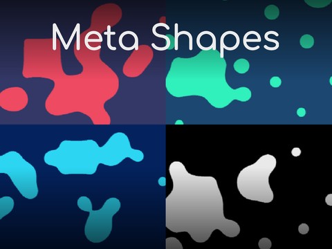 Meta Shapes [100% pen] #art #all #metaball #metaballs