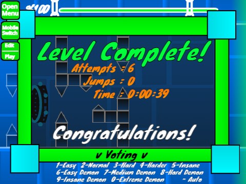 Geometry Dash | no challenge