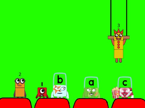 A and One Rewind Green Screen