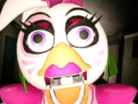 Fnaf Security Breach With Random Fnatas 1-3 Rebranded Jumpscare Sounds