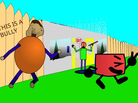 Baldi's Basics Characters sing Ferocious!