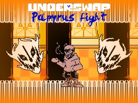 Underswap Papyrus Fight [my take]
