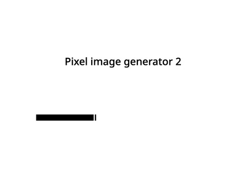 Pixel image generator 2