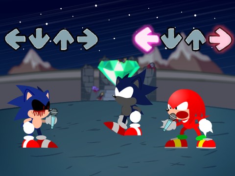 FNF: Knuckles vs. Sonic.exe remix-4
