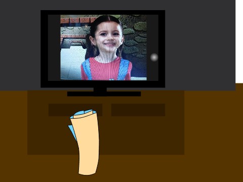 Map meets Zoe on tv!