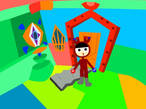 Nickelodeon Ultraland (Planet Era) Ident - Magneto Woman