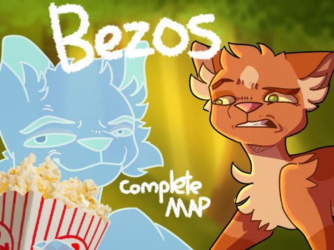 bezos - complete spoof map