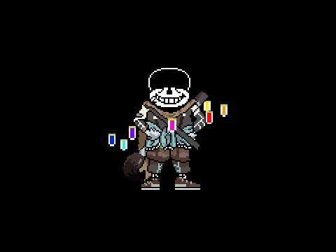 ink!sans fight phase3 animation