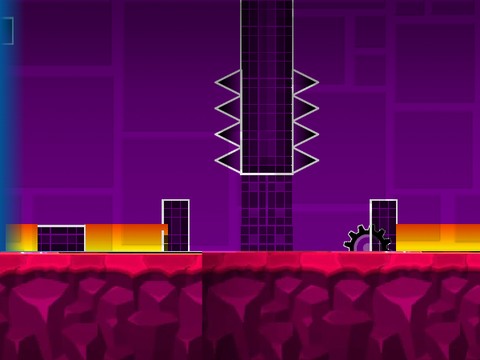 Geometry Dash: Fingerdash Layout