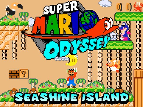 Super Mario Odyssey: Seashine Island (Ver 1.1)