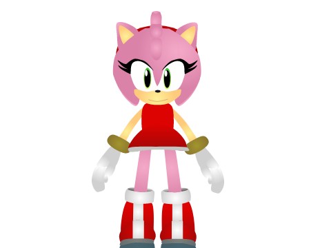 Amy rose Vector
