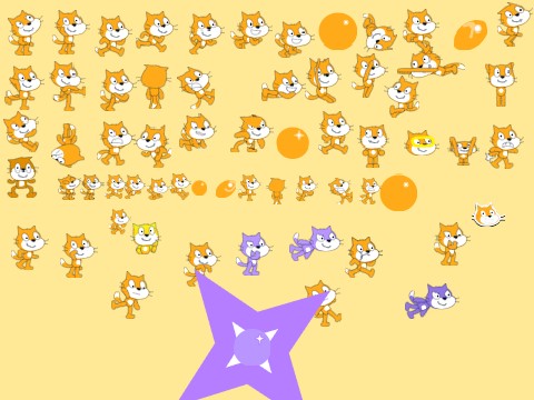 Scratch Cat Sprites
