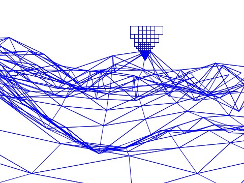 subdividing terrain renderer